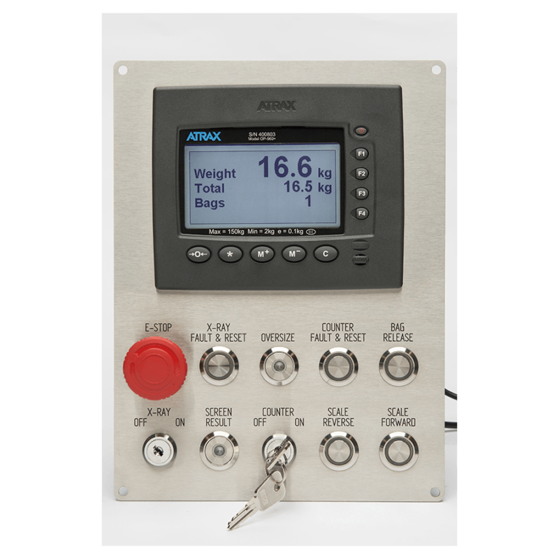 Extended Operator Panels | Airport Baggage Scales | Atrax Group