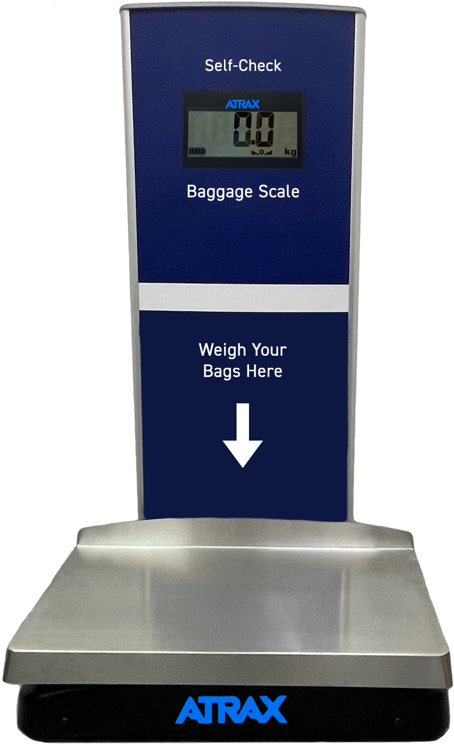 Self-Check Baggage Scale | Airport Baggage Scales | Atrax Group