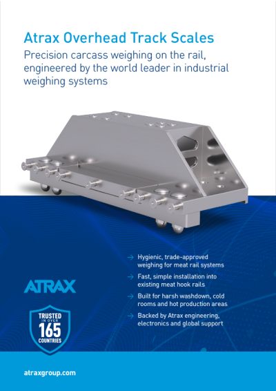 Overhead Track Scales | Marine & Food Scales | Atrax Group